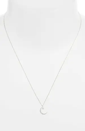 Estée Lauder Moon & Star Pendant Necklace - Silver