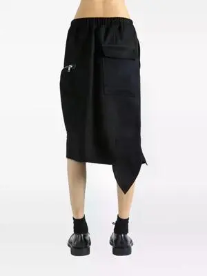 Rick Owens Dracca Drawstring Mini Skirt