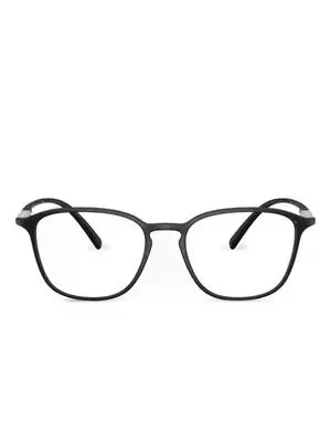 Giorgio Armani Round Frame Glasses - Black