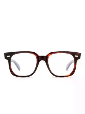 CUTLER & GROSS 1399 Square Frame Glasses - Red
