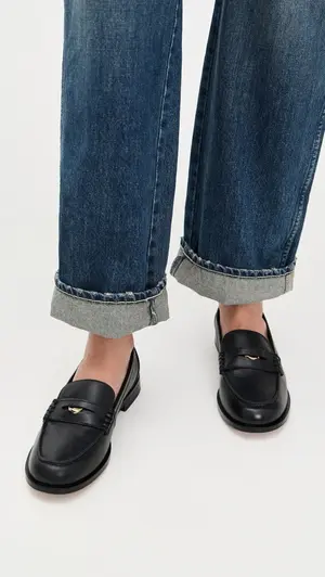 Madewell The Grayson Leather Penny Loafer
