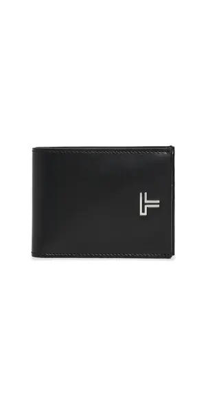Tumi Double Billfold Wallet - Black Noir