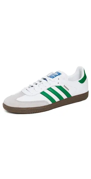 Adidas Samba Og Sneakers - White/green