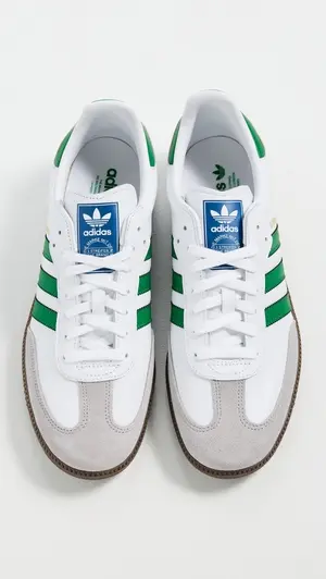 Adidas Samba Og Sneakers - White/green