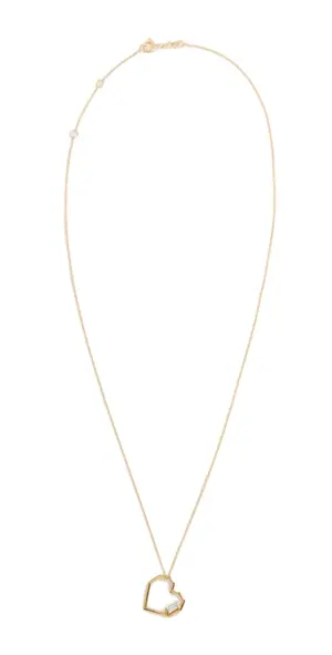 ALIITA Corazon Baguette Necklace