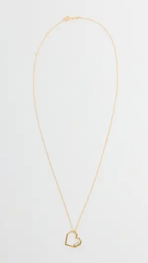 ALIITA Corazon Baguette Necklace