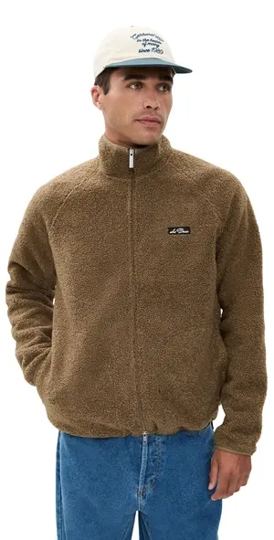 LES DEUX Creed Teddy Jacket - Teak