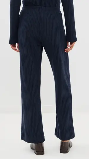 Donni. The Sweater Rib Simple Pants