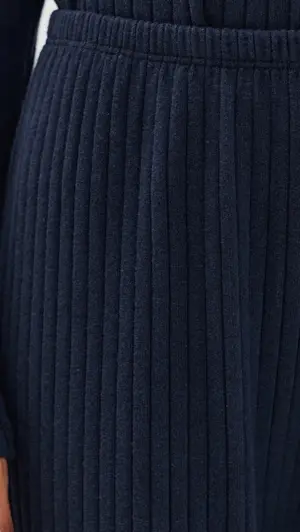 Donni. The Sweater Rib Simple Pants