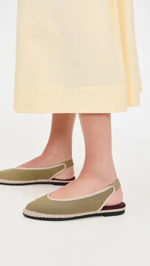 FLABELUS Narnia Slingback Flats