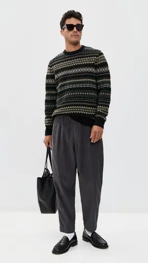 Universal Works Pleated Corduroy Track Pants