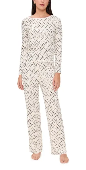 Morgan Lane Ellie Pj Set - Anemone