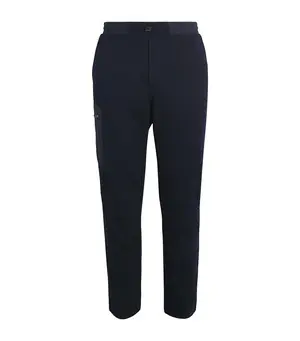 Sease Wool-blend Drawstring Trousers - Navy