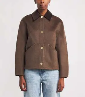 Claudie Pierlot Wool-blend Barn Jacket