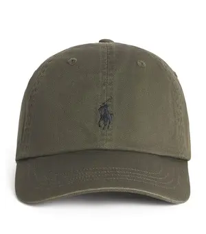 Ralph Lauren Cotton Baseball Cap - Green