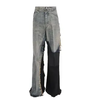 Rick Owens Distressed Jeans For Men