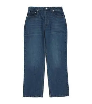 Officine Générale Straight-leg Vintage Wash Jeans