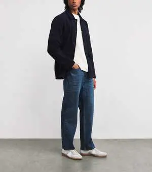 Officine Générale Straight-leg Vintage Wash Jeans