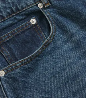 Officine Générale Straight-leg Vintage Wash Jeans