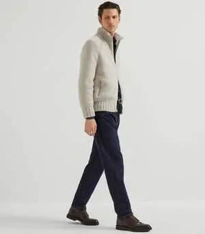 Brunello Cucinelli Cashmere Down-filled Jacket - Beige