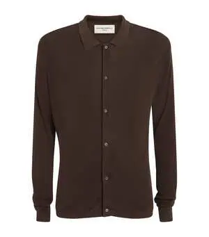 Officine Generale Frill Cardigans For Men