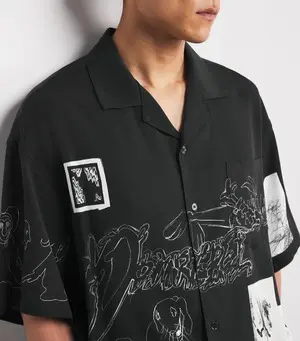 DOMREBEL Cotton Assemblage Shirt