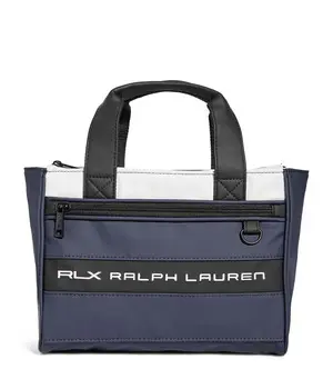 Rlx Ralph Lauren Logo Golf Tote Bag - Navy