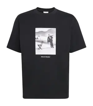 Drole De Monsieur Cotton Waiter On Skates T-shirt