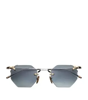 JACQUES MARIE MAGE Metal El-dorado Sunglasses - Silver