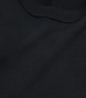 Sandro Wool Crew-neck Sweatshirt - Blue