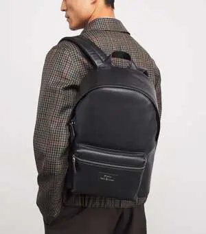 Polo Ralph Lauren Pebbled Leather Backpack