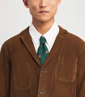 Polo Ralph Lauren Suede Unstructured Blazer