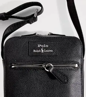 Polo Ralph Lauren Pebbled Leather Cross-body Bag