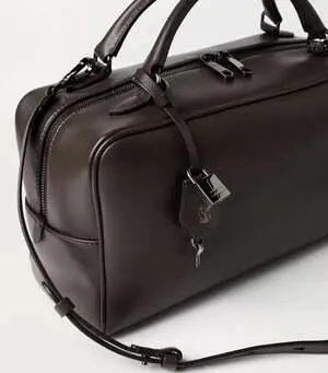 Brunello Cucinelli Leather Explorer Boston Top-handle Bag - Brown