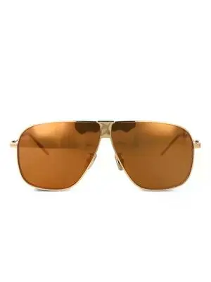 Givenchy 4g Aviator Sunglasses - Brown