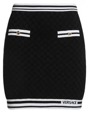 Versace Mini Skirt - Black