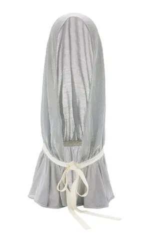 MEL USINE Jeanne Chainmail Knit Hood