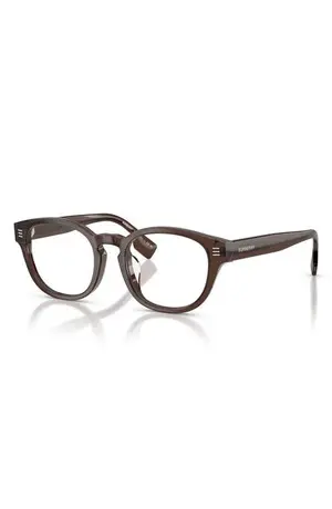 Burberry 49mm Round Eyeglasses