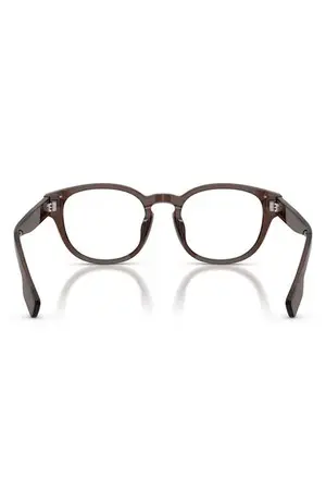 Burberry 49mm Round Eyeglasses