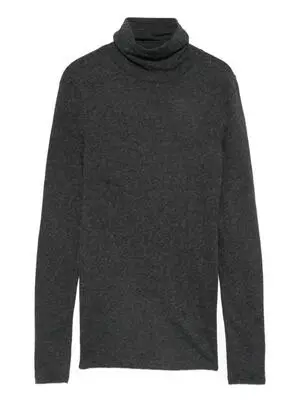 Majestic Filatures Roll-neck Sweater - Grey