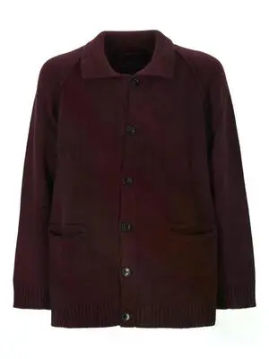 OFFICINA36 Buttoned Raglan-sleeve Cardigan