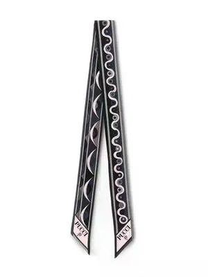 Emilio Pucci Patterned Fantasy Bandeau Scarf - Pink