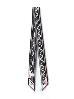 Emilio Pucci Patterned Fantasy Bandeau Scarf - Pink