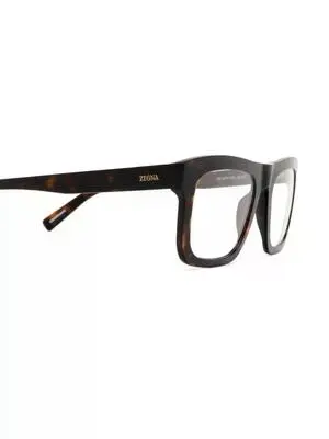 Zegna Square-frame Glasses