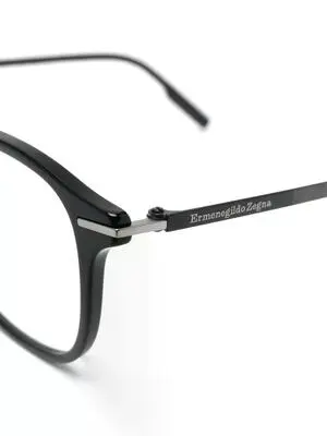 Zegna Round Frame Eyeglasses