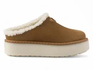 Prada Suede Clogs - Cinnamon