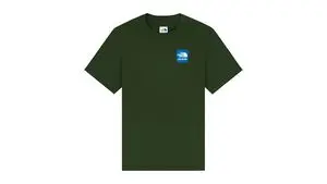 Aimé Leon Dore X The North Face Logo Tee Shirt - Kombu Green