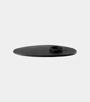 SERAX Dune Wooden Platter And Bowl Kelly Wearstler - Black