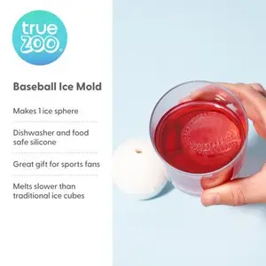 TRUEZOO Baseball Silicone Ice Mold