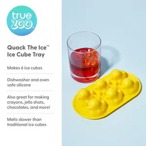 TRUEZOO Quack The Ice Silicone Ice Cube Tray